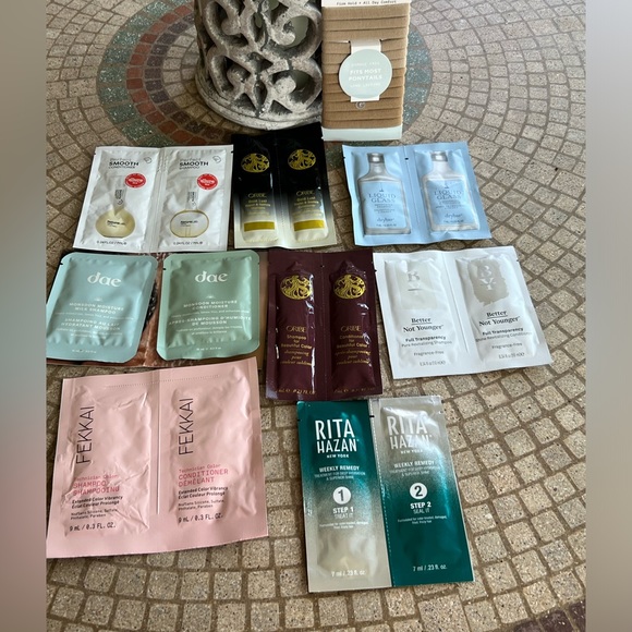 Various | Hair | 8 Pc Shampooconditioner Variety Packets Plus Hair ...